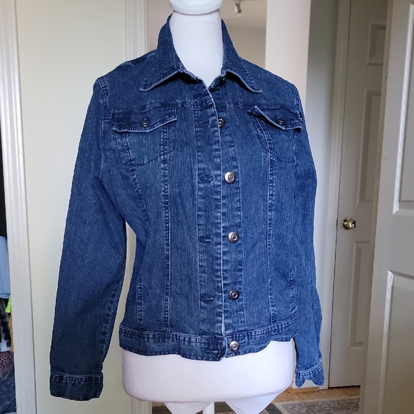 Ruby Rd. | Jackets & Coats | Ruby Rd Classic Blue Jean Jacket | Poshmark